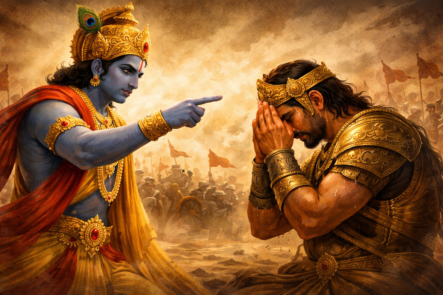 Bhagavad Gita shloka of the day to overcome fear and doubt
