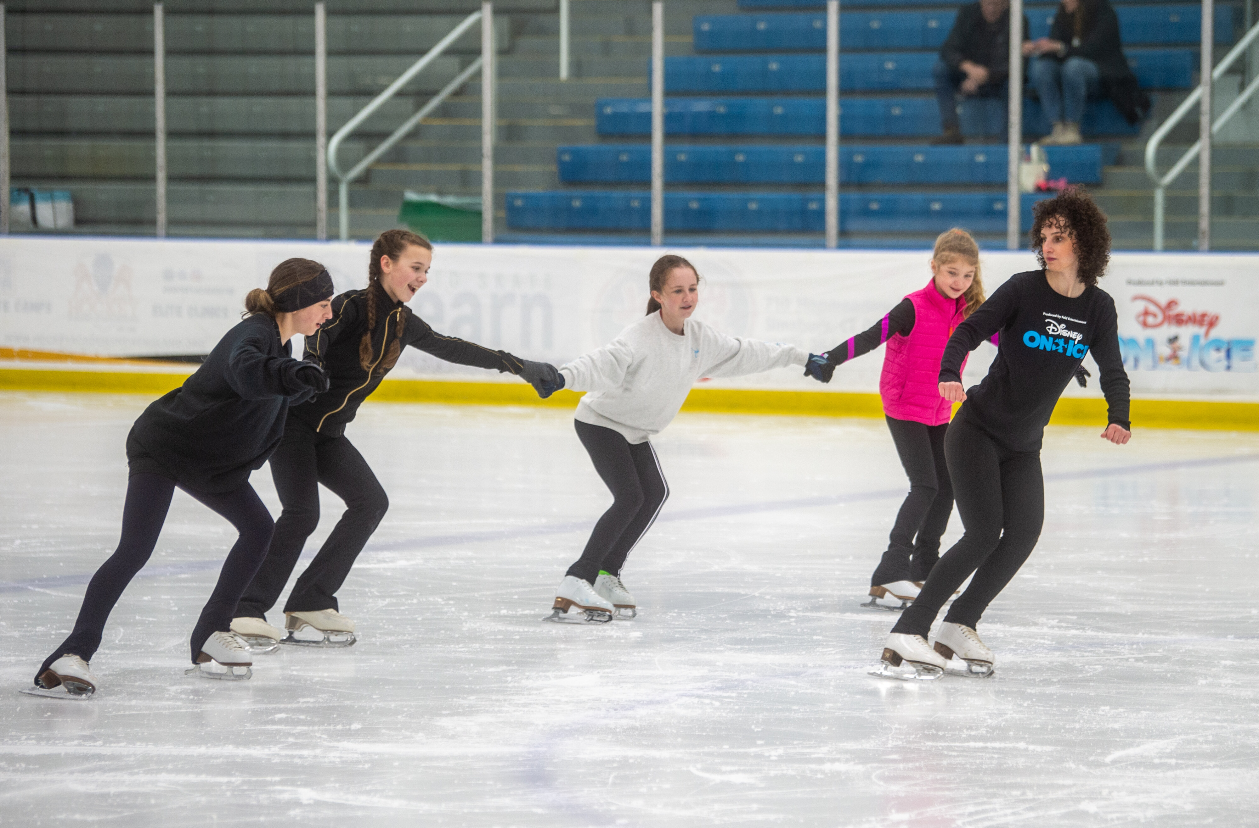 Photos: Disney on Ice skaters share skills at CT rink