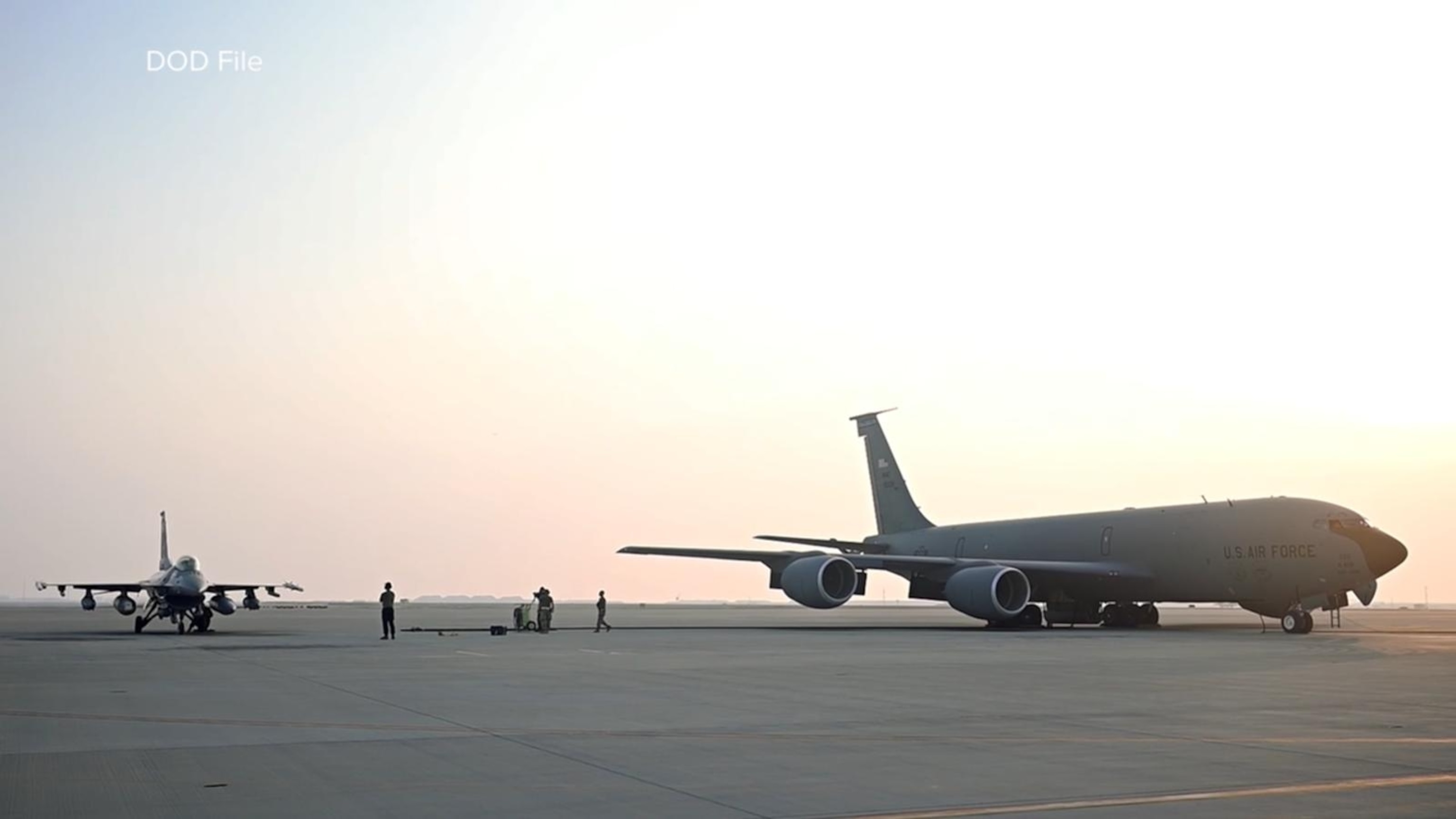 US base on high alert as Iran closes its airspace amid soaring tensions