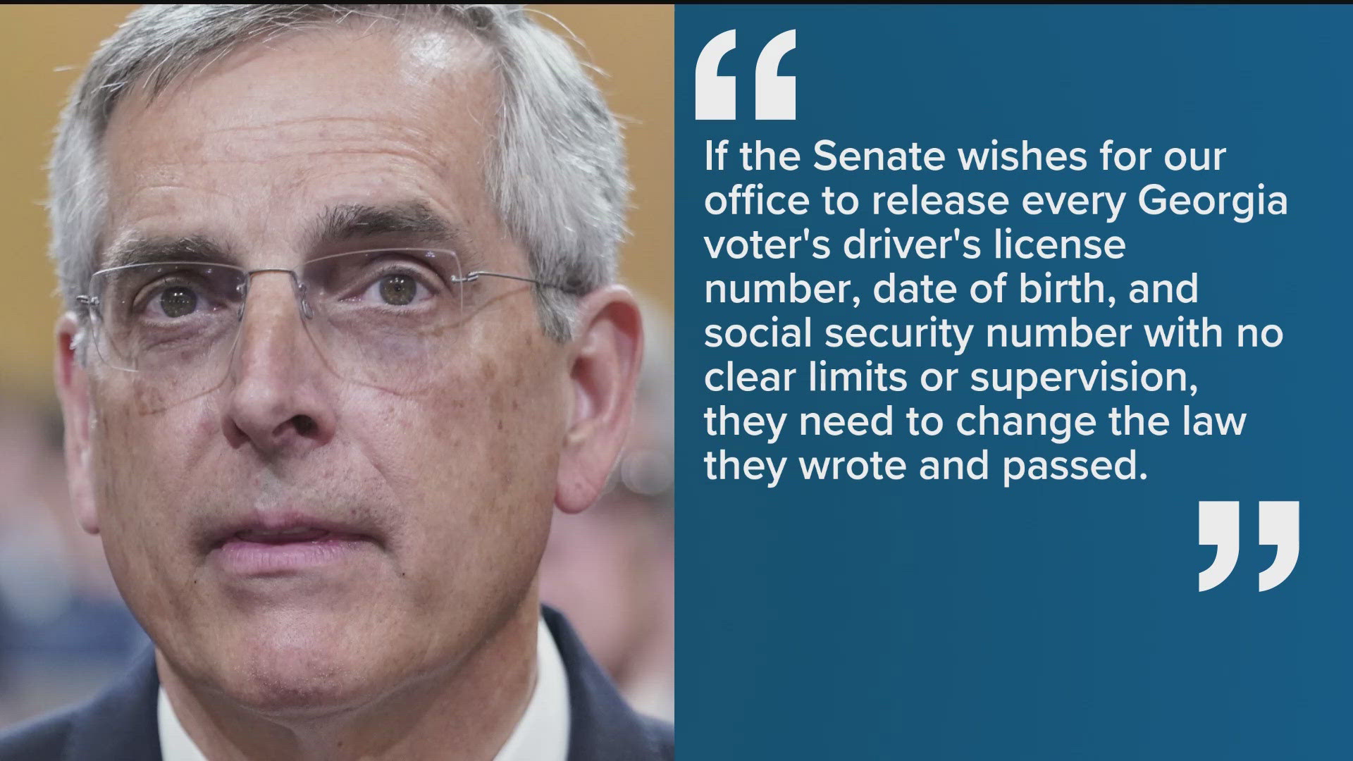 Ongoing dispute about federal access to Georgia voter information takes ...