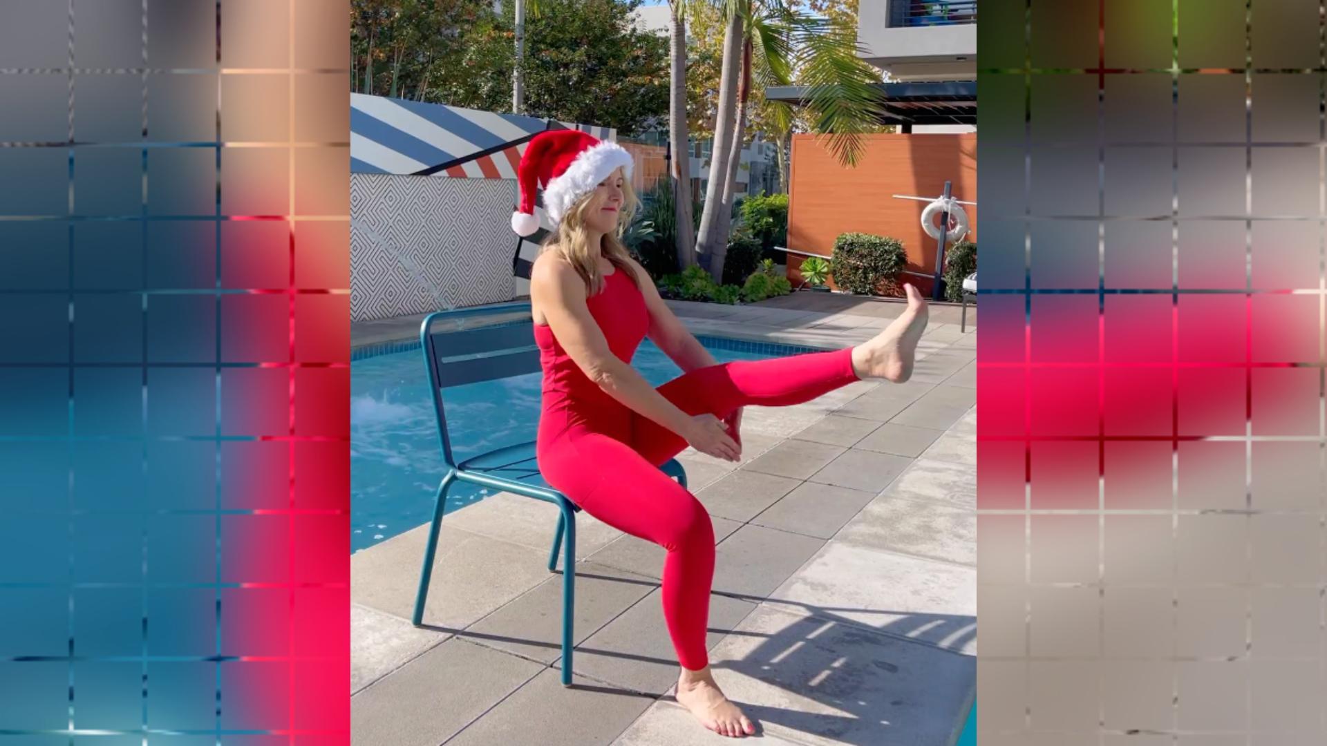 Crunch-free core routine - 4 chair moves to strengthen your abs fast