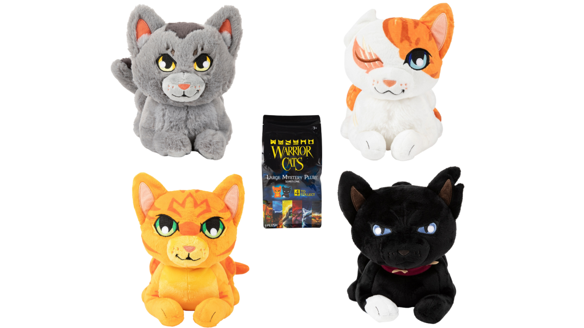 From page to plush: Beloved 'Warrior Cats' characters get the toy treatment