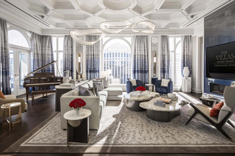 Caesars Palace just unveiled new presidential villas—and they come ...