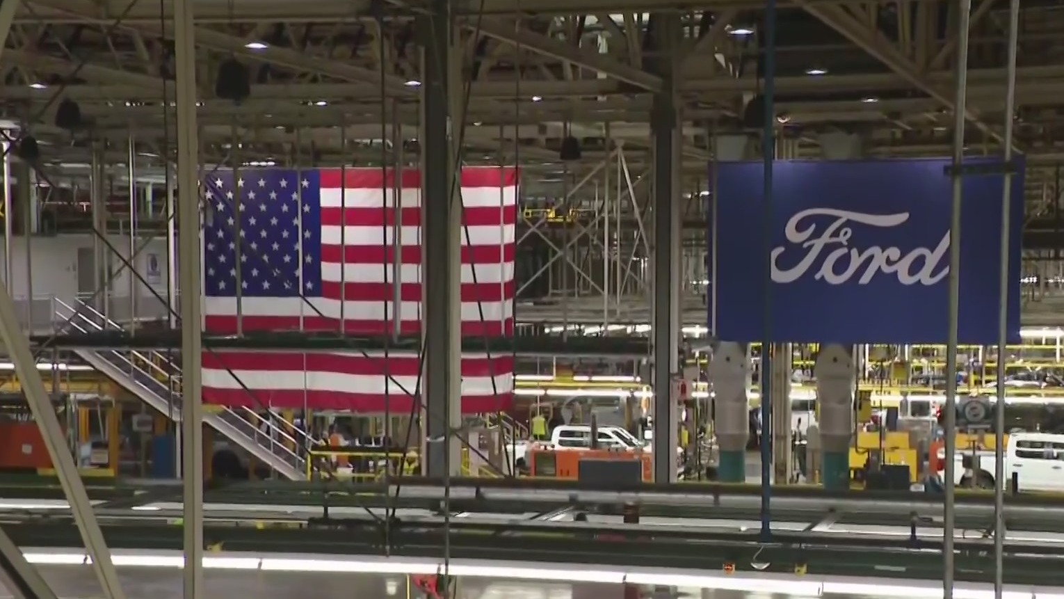 Ford worker speaks out after heated exchange with Trump