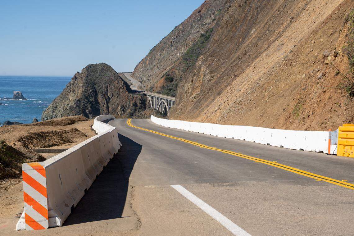 At last! Hwy. 1 from Cambria to Big Sur is open again. See the photos