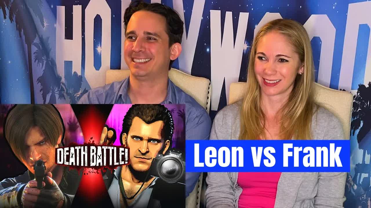 Death Battle Leon Kennedy vs Frank West reaction | He's covered wars ...