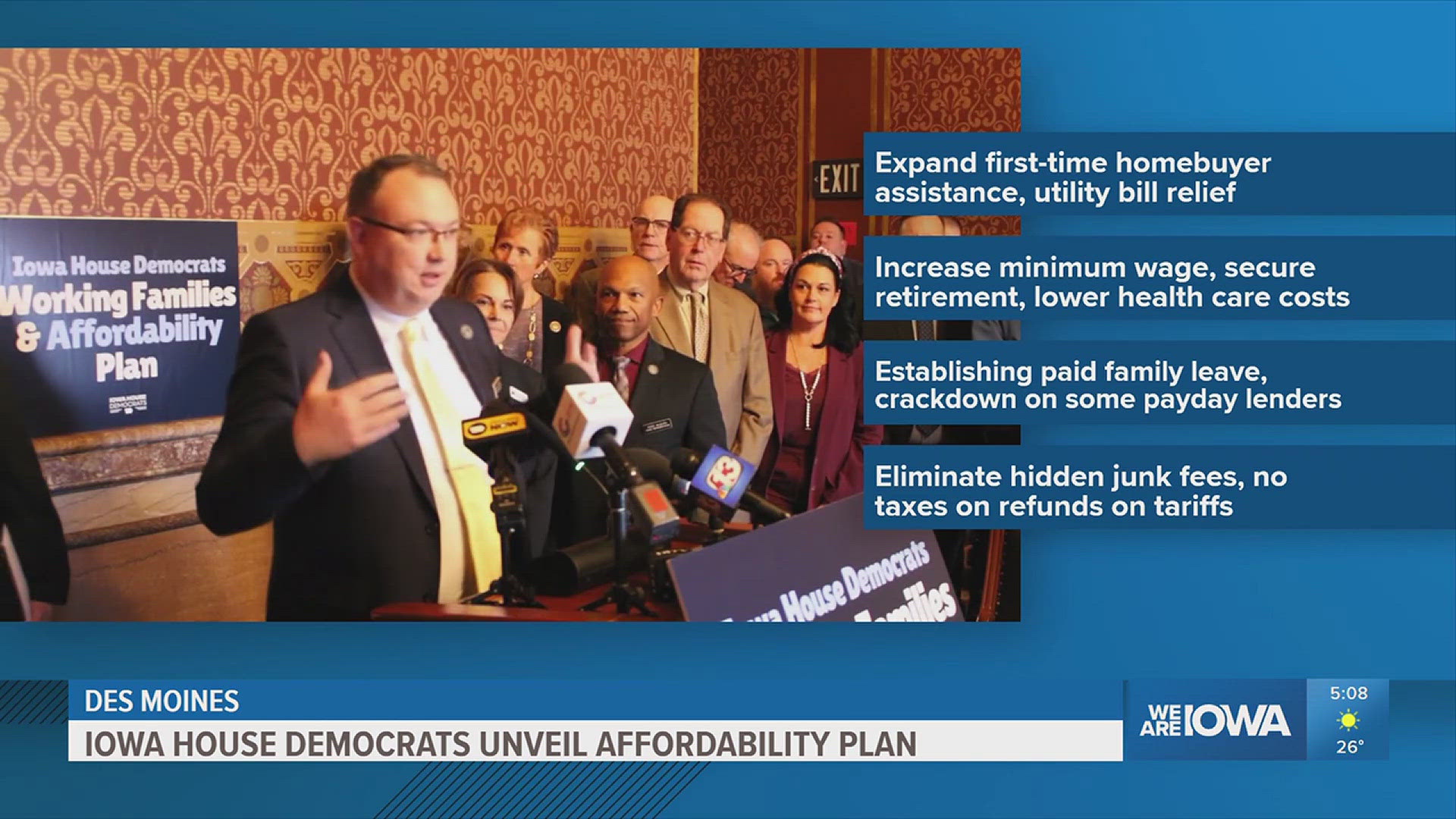 Iowa House Democrats unveil affordability plan including homebuyer ...