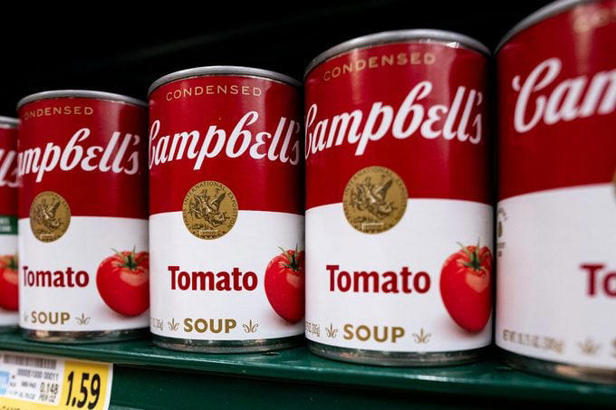 Here’s why Campbell’s soup cans have a medal on the label
