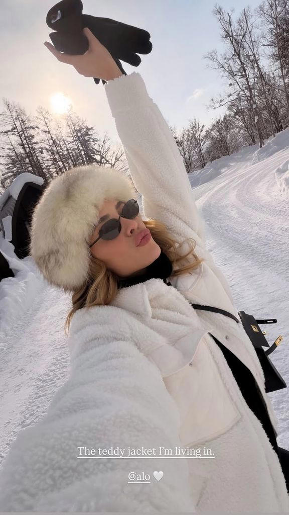 Michelle Salas comparte su aventura en el destino de nieve más ...