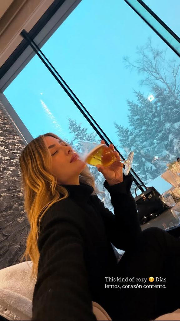 Michelle Salas comparte su aventura en el destino de nieve más ...