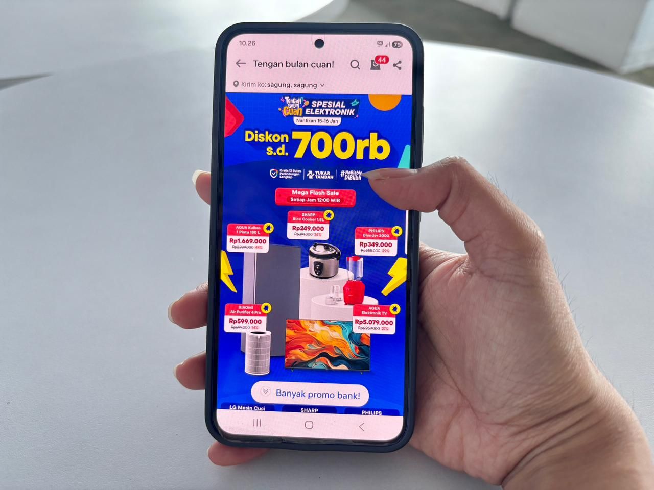 Promo tengah bulan cuan Blibli: Diskon elektronik cuma 2 hari