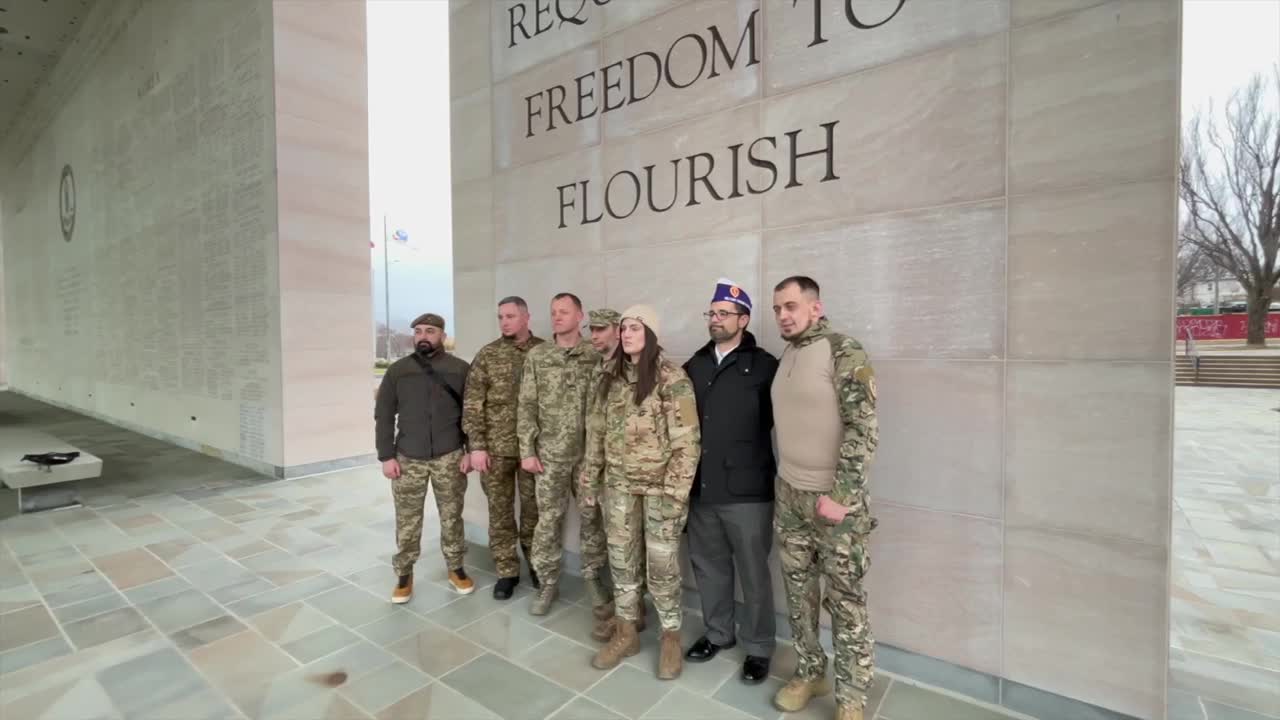 Ukrainian veterans visit Virginia to learn about adaptive sports programs