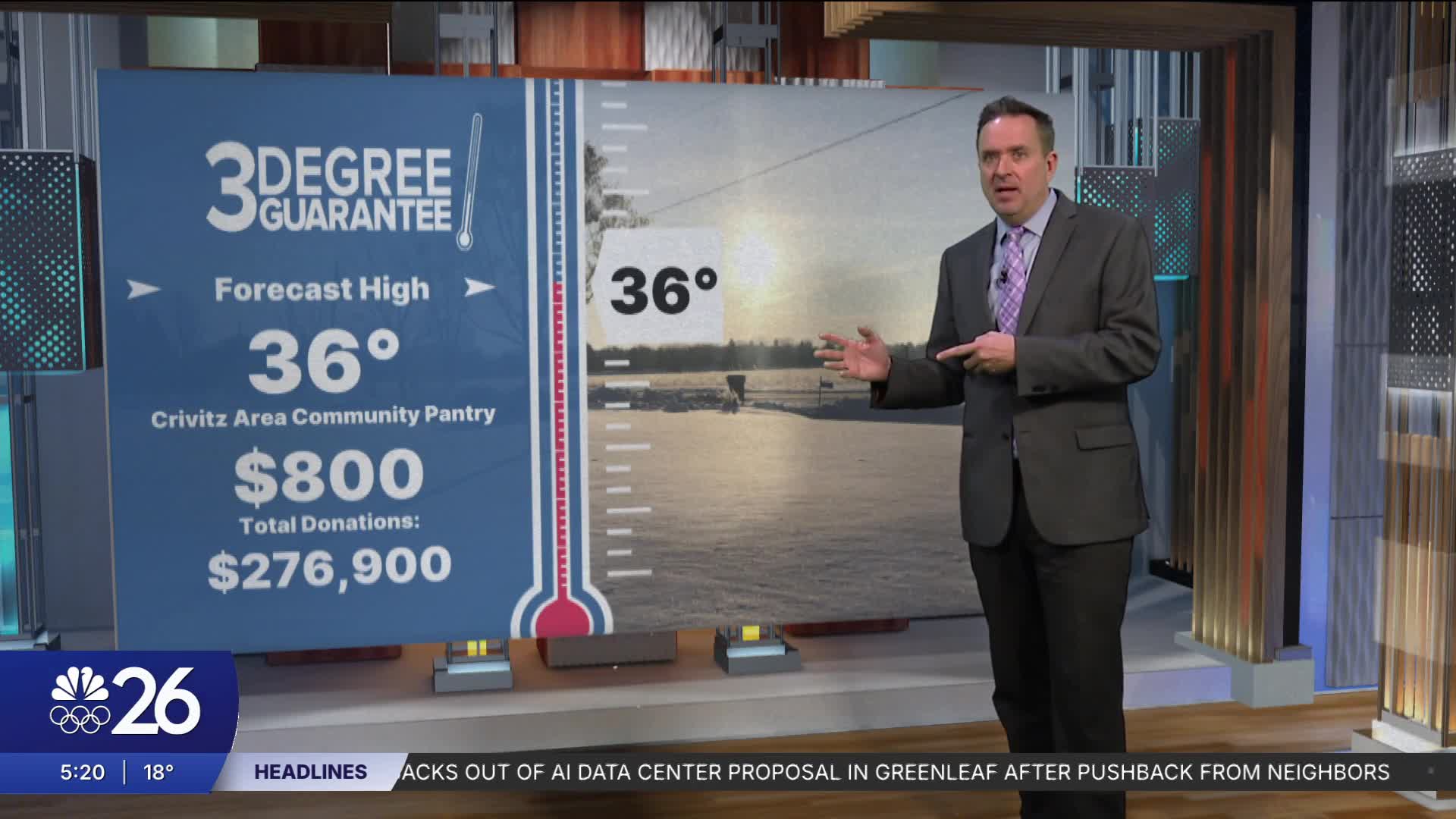 Three degree guarantee