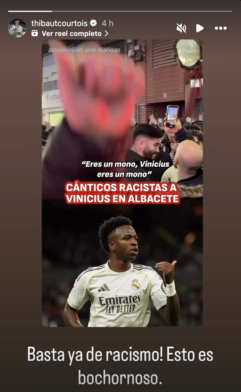 Ofenden con cántico racista a Vinícius Júnior en Albacete | Video