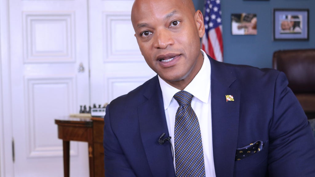 Maryland Gov. Wes Moore pushes the case for redrawing the state's ...