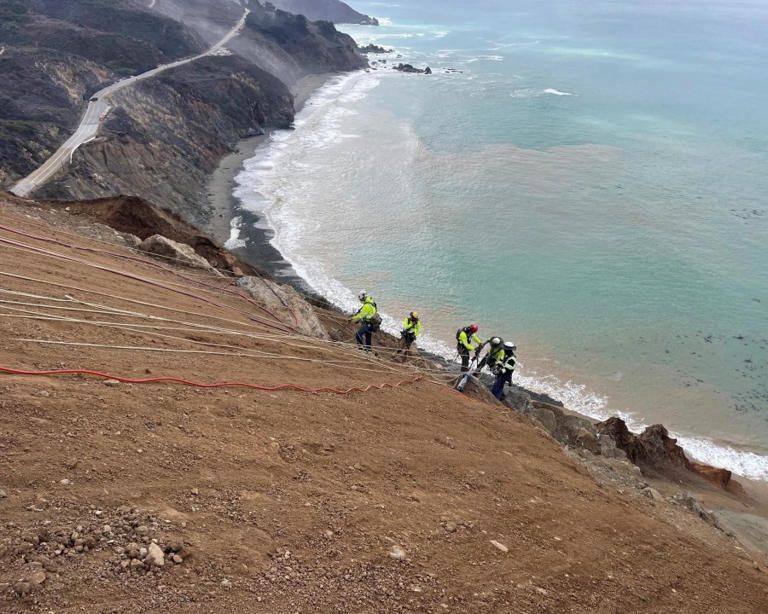Iconic stretch of Big Sur’s Highway 1 reopens after three-year closure