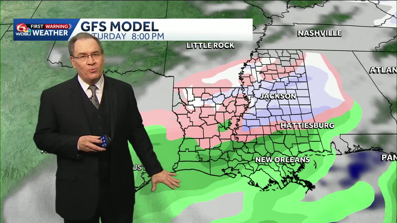 Very cold wind chills Thursday; wintery mix possible this weekend