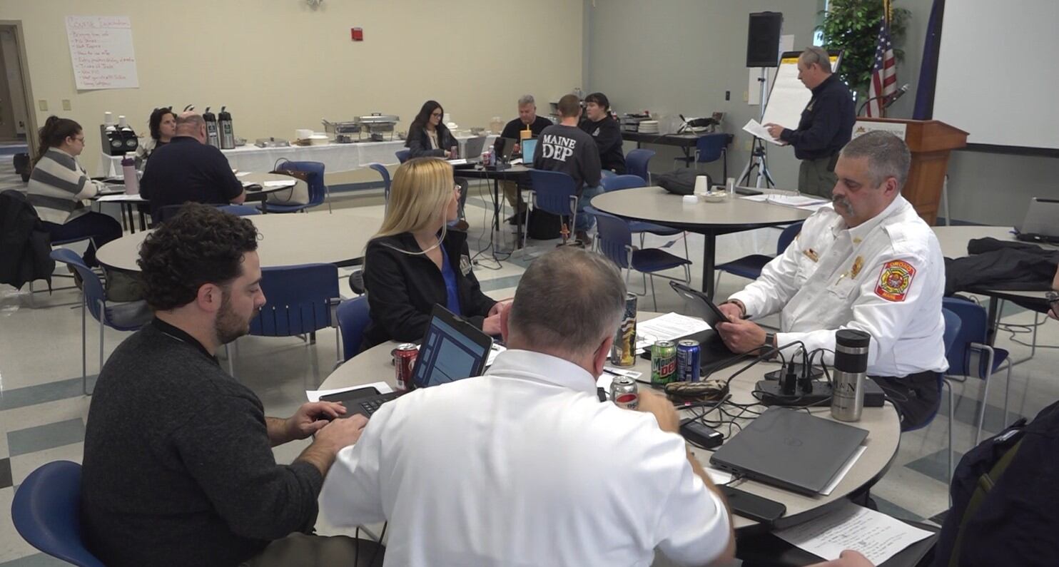 First responders train for emergency communication in Bangor