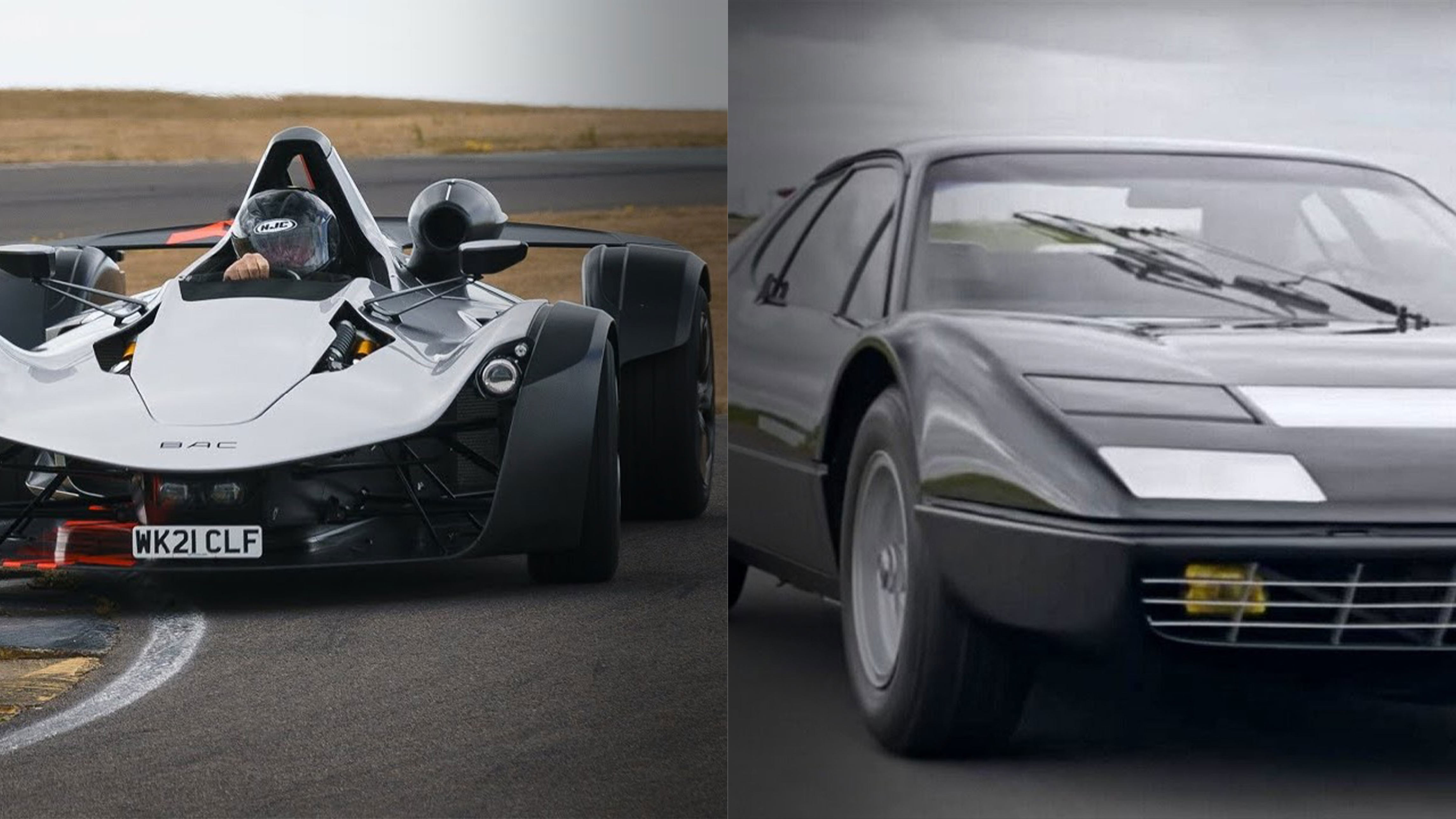 BAC Mono R v/s Ferrari 365 GT4 BB