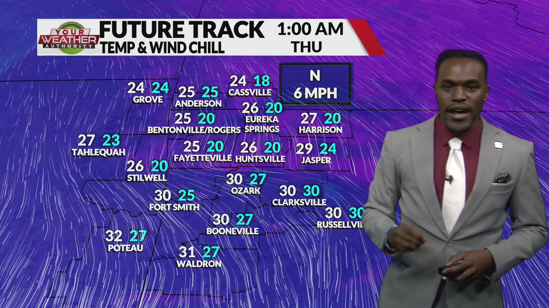 Wednesday, January 14 5:30 p.m. weather update