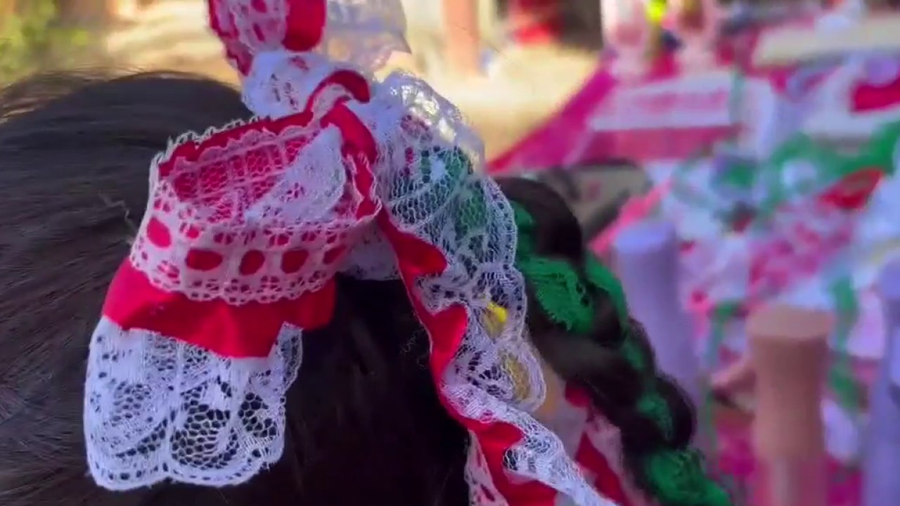 Braids symbolizing peaceful resistance against ICE