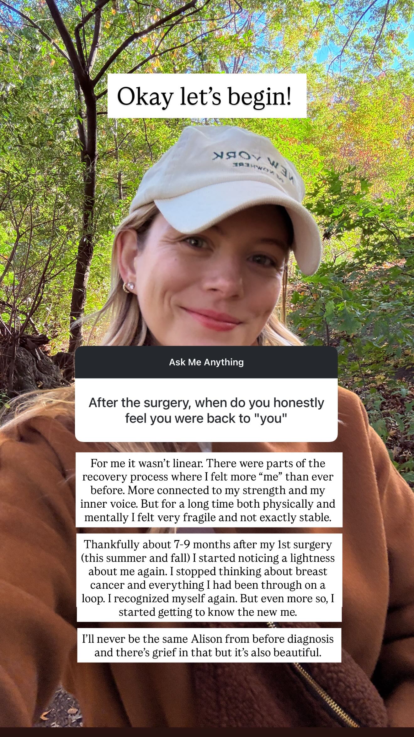 Inside Edition's Alison Hall, 33, gives recovery update after cancer ...