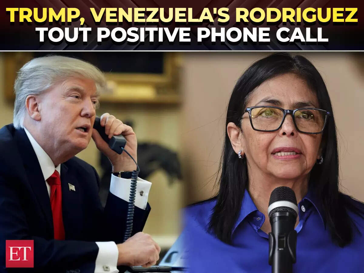 Trump signals possible thaw after positive call with Venezuela interim ...