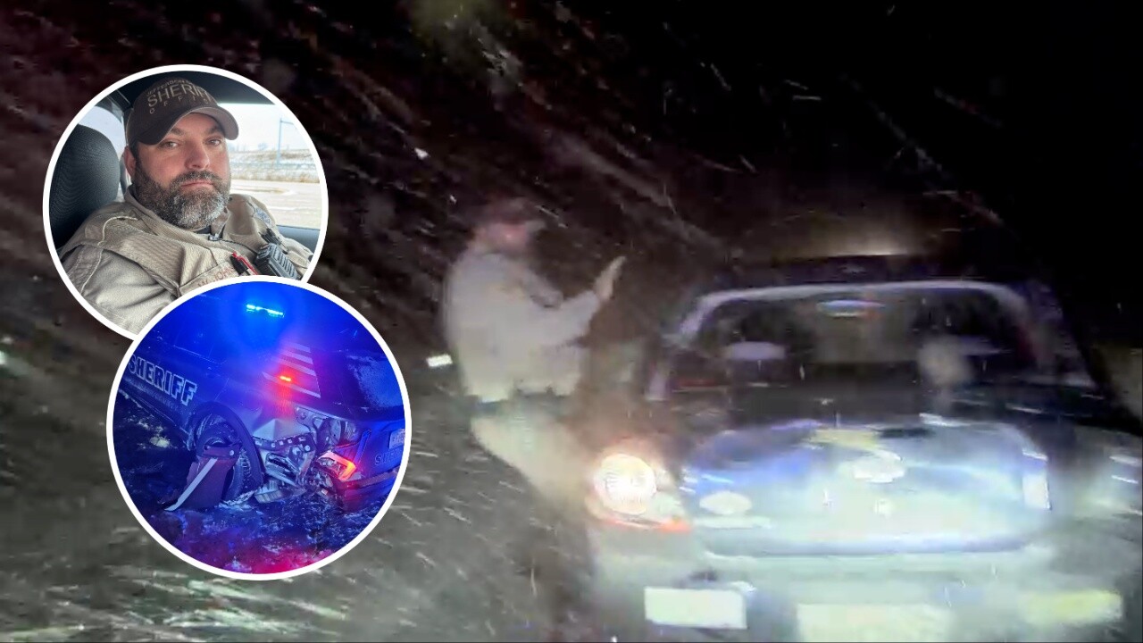 Jefferson Co. deputy's close call: Squad hit during hazardous conditions