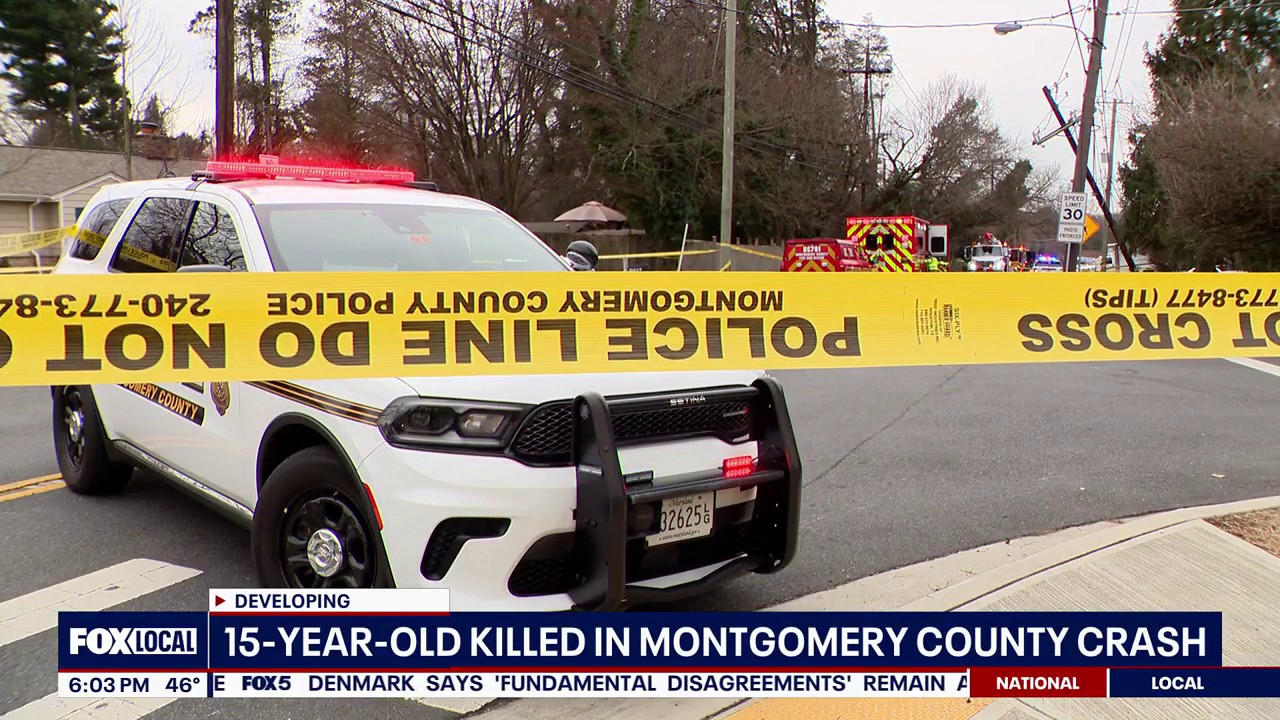 15-year-old killed, 2 women injured in car crash in Montgomery County