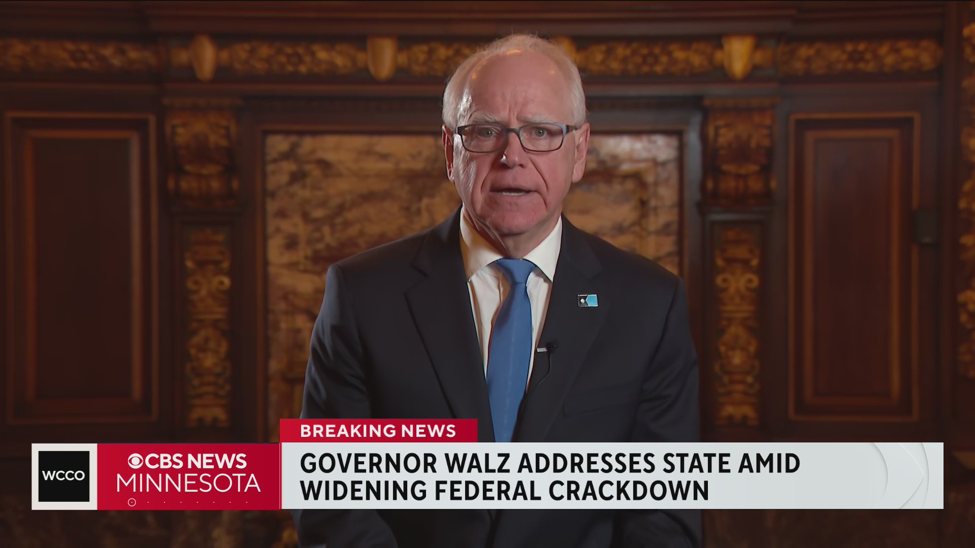 Gov. Walz calls federal presence in Minnesota "organized brutality ...