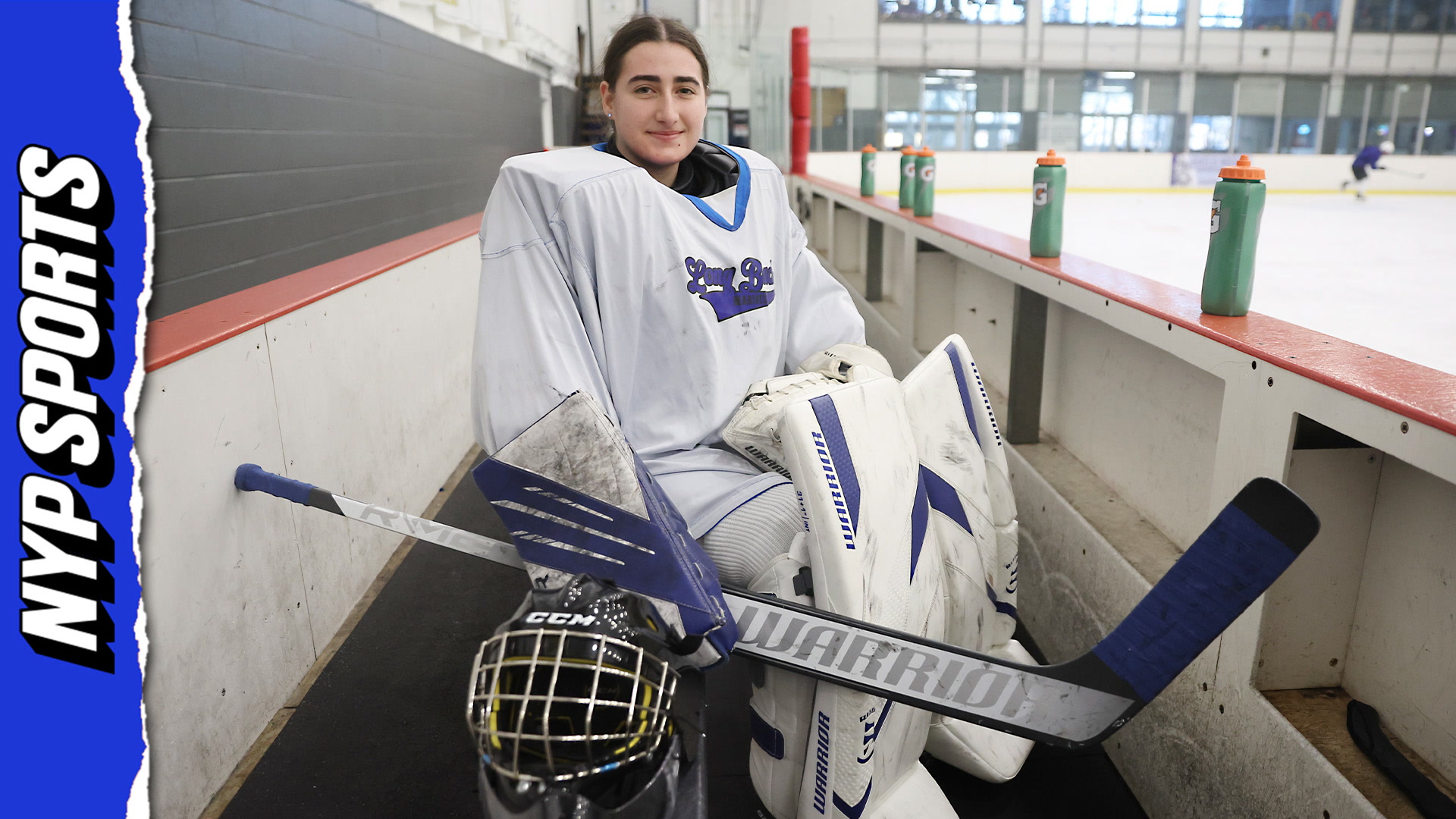 Sophie Marino is breaking barriers as goalie for Long Beach boys ...