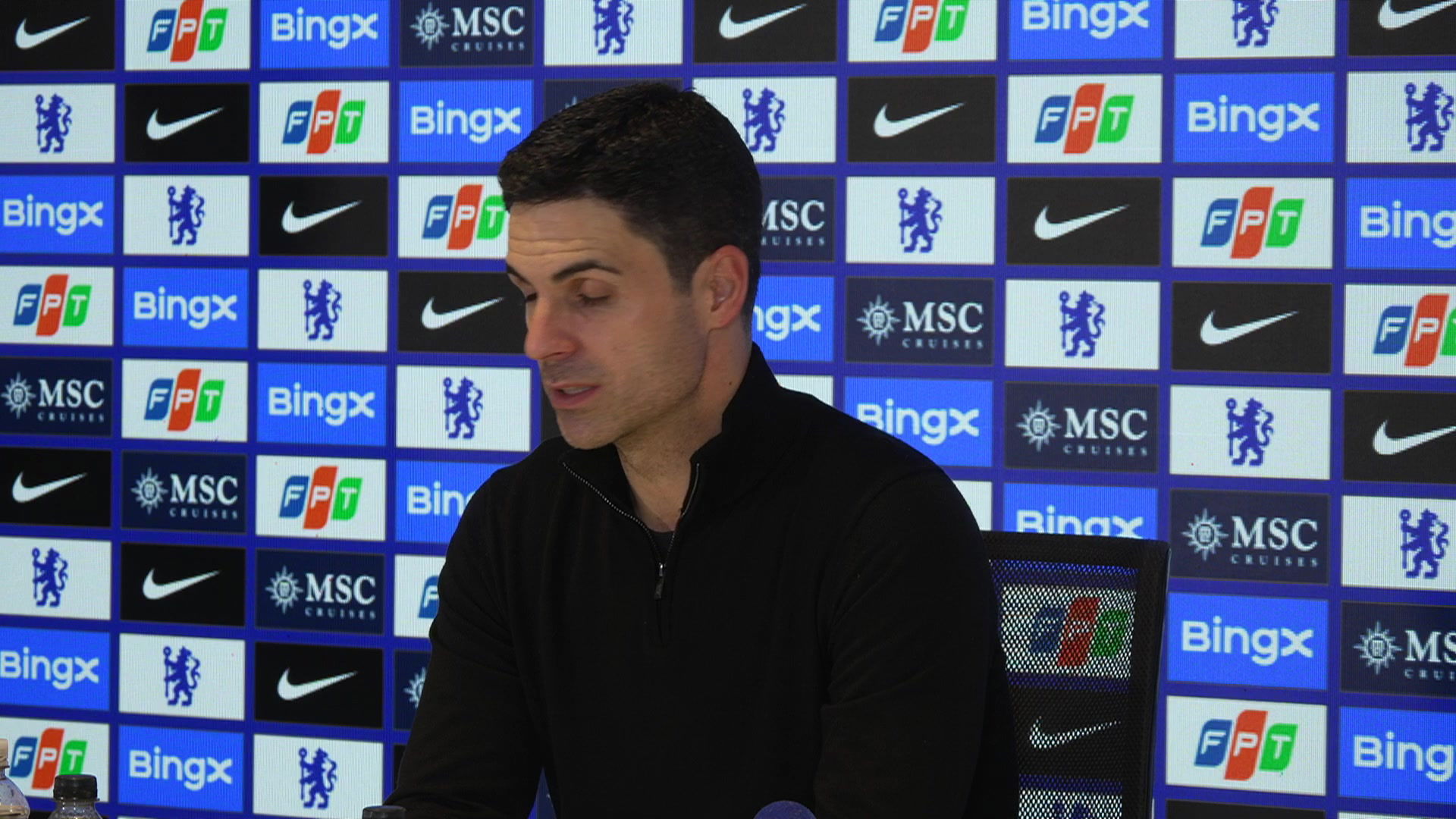 Arteta on Arsenal's 3-2 semi-final first leg win at Chelsea