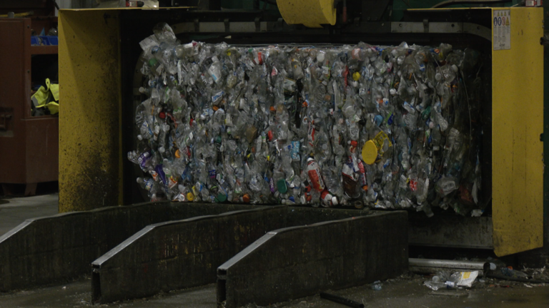 Behind the scenes at the MSU Recycling Center