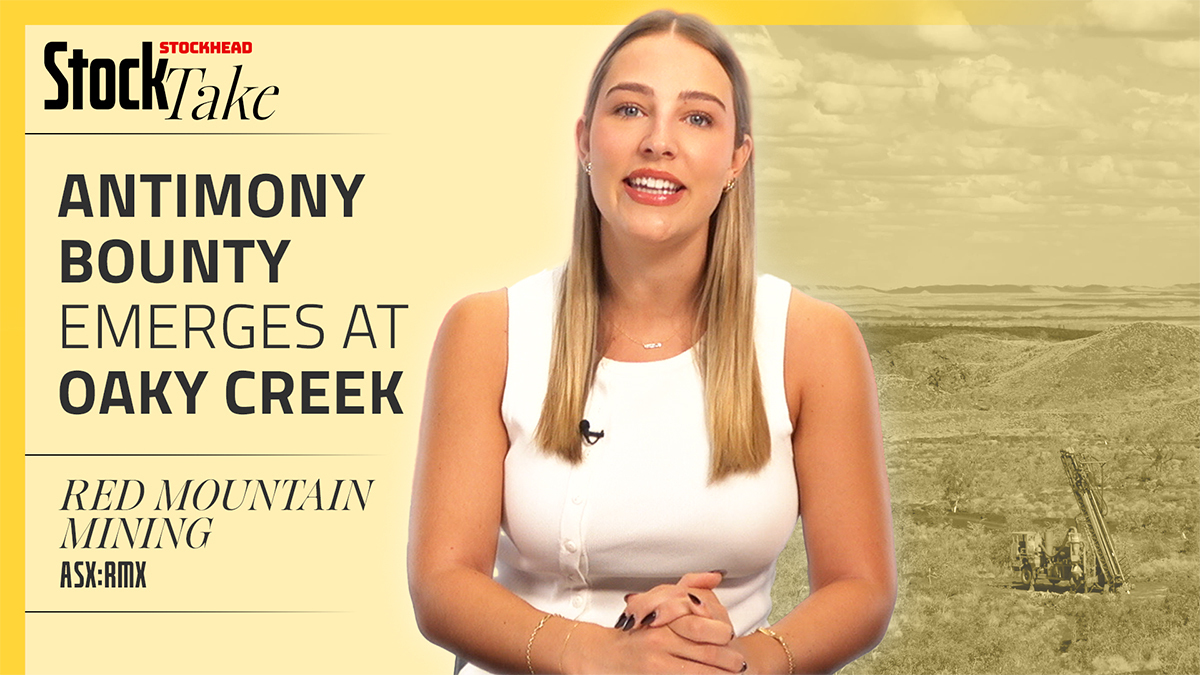 StockTake: Red Mountain Mining’s rock chips return strong antimony