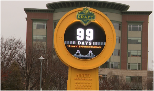 Pittsburgh marks 99 days until the NFL draft