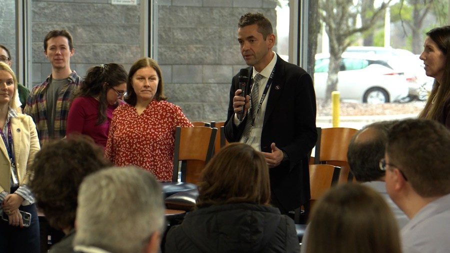NASA administrator Jared Isaacman visits Marshall Space Flight Center