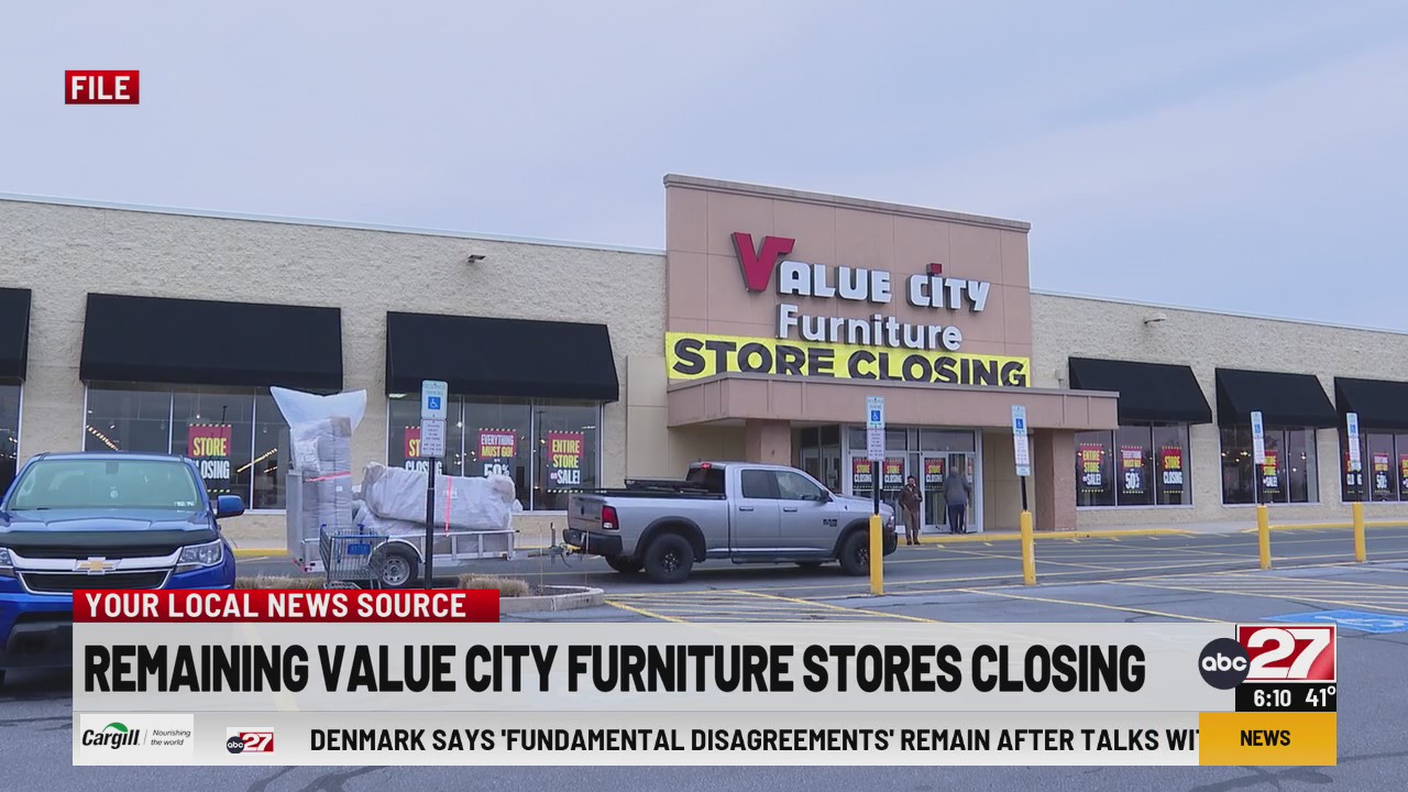 Value City Furniture closing all stores amid bankruptcy filing