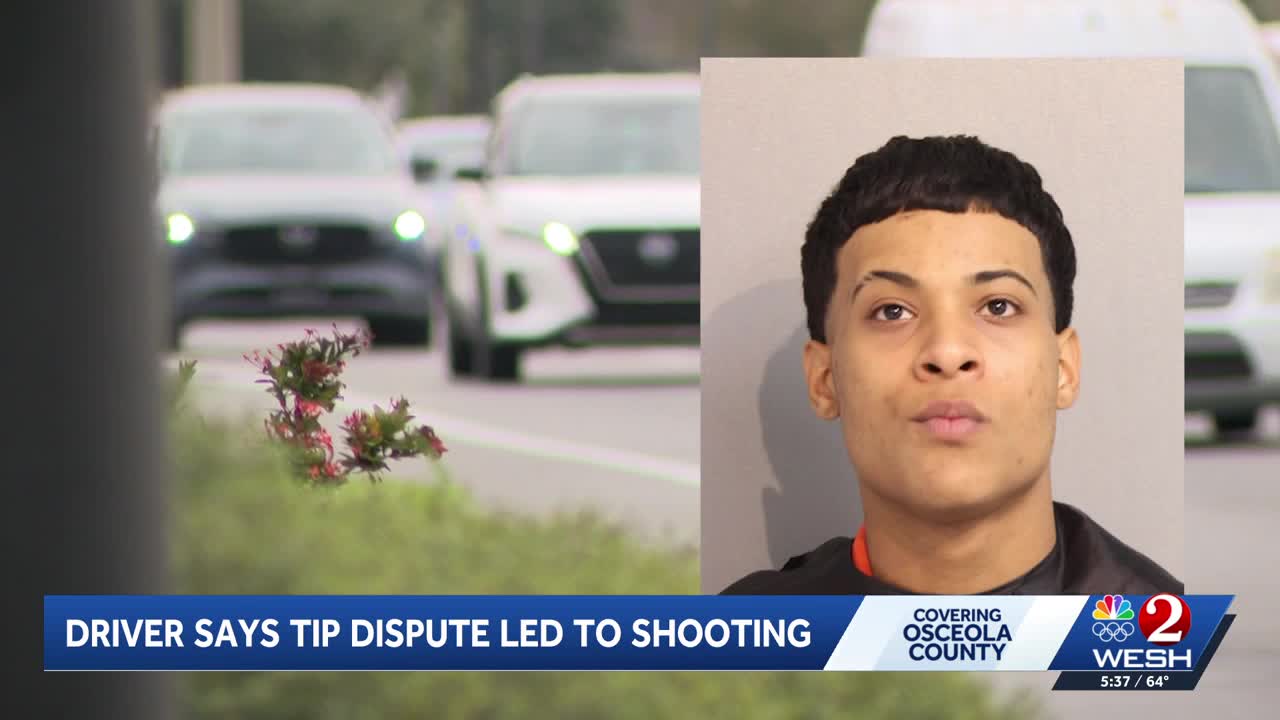 Osceola County rideshare driver says shooting was due to tip dispute