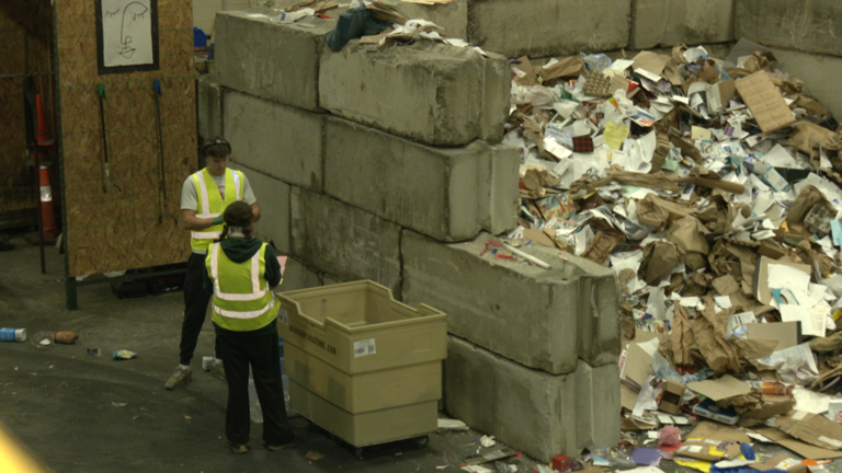 Behind the scenes at the MSU Recycling Center