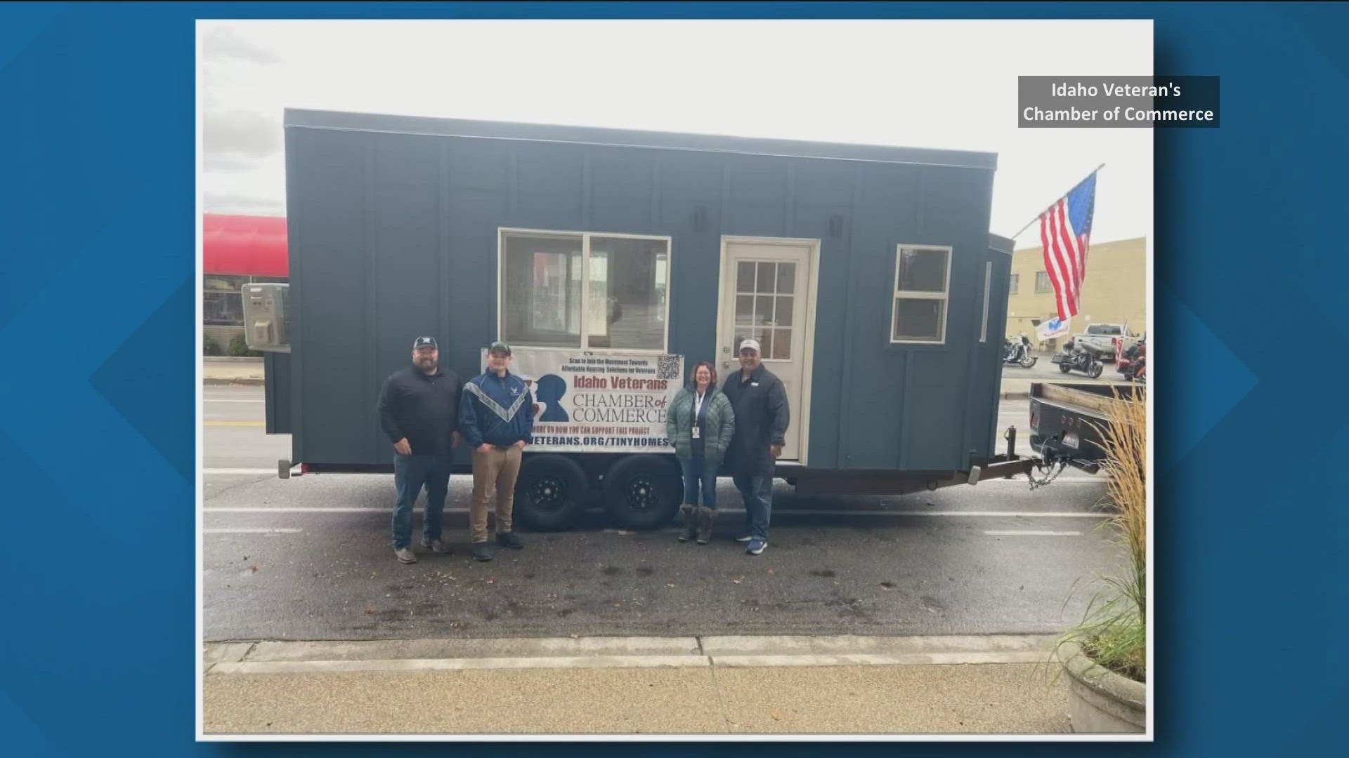 Idaho students build tiny homes for veterans in agriculture
