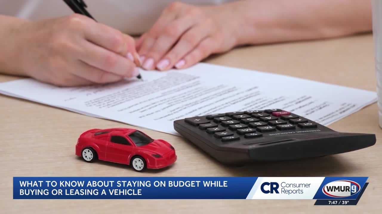 Consumer Reports offers tips for staying on budget while buying or ...