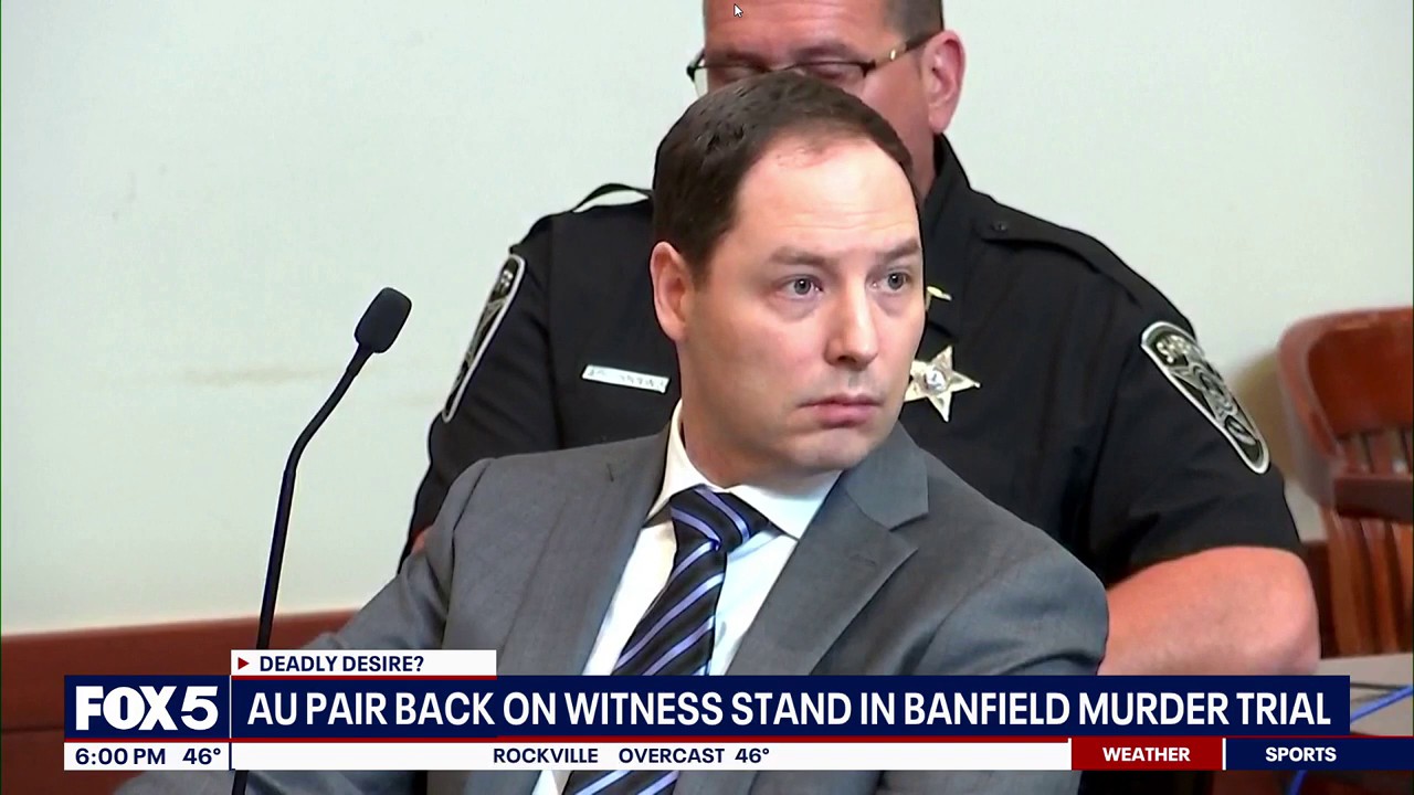 Au pair takes stand again on 3rd day of Brendan Banfield murder trial