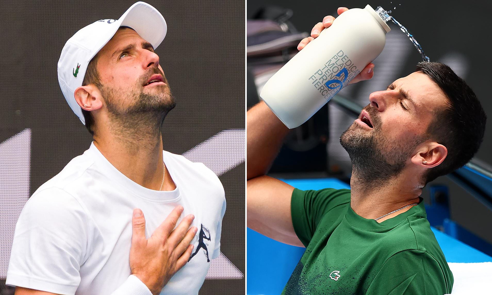 Novak Djokovic's health worry rears its head in just 12 minutes with ...