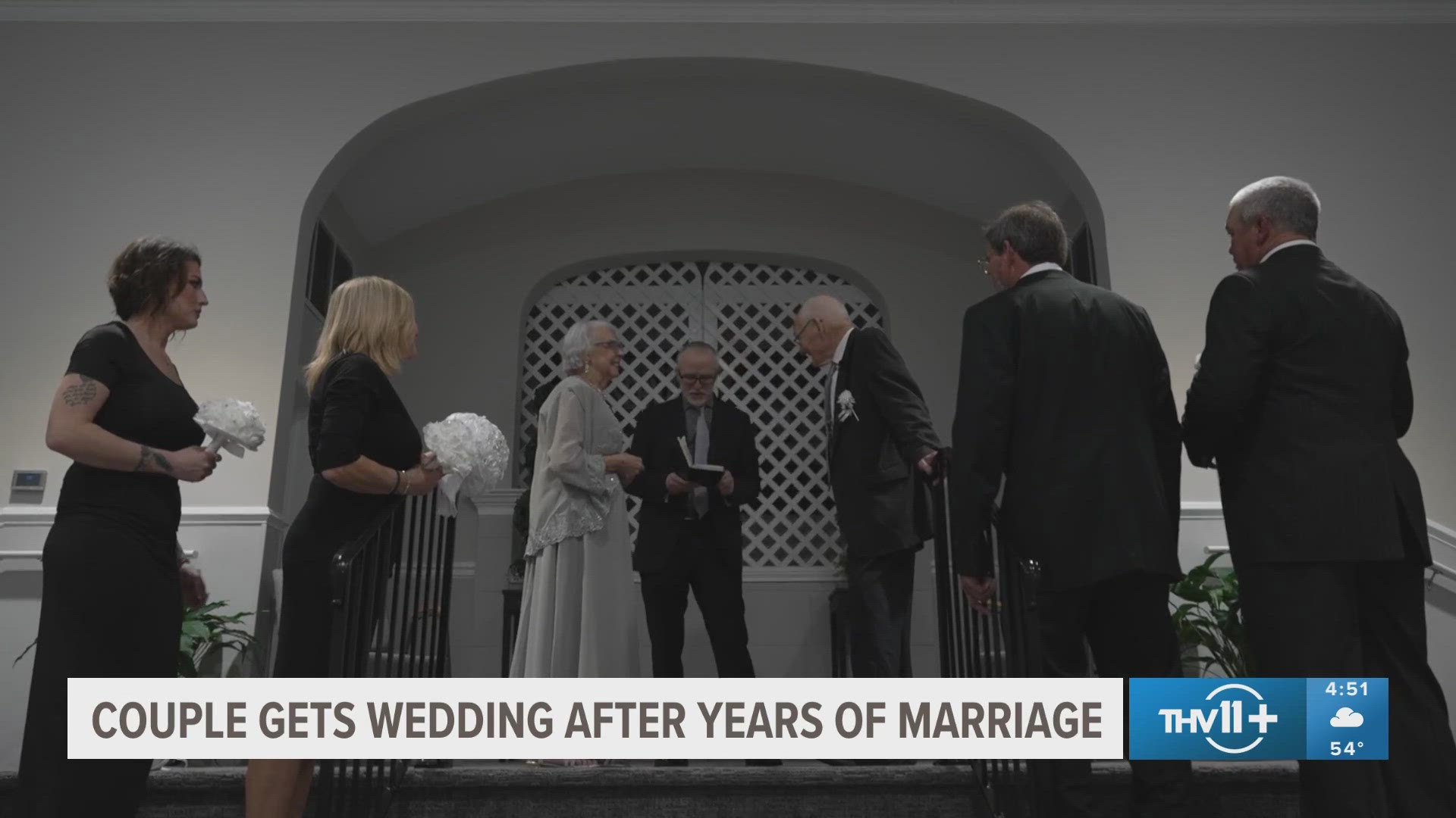Couple has wedding 70 years after getting married to each other