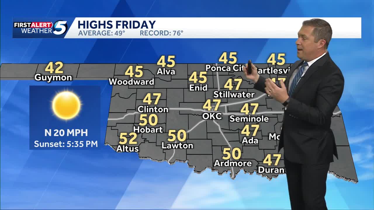 January 14, 2025: A very cold night tonight