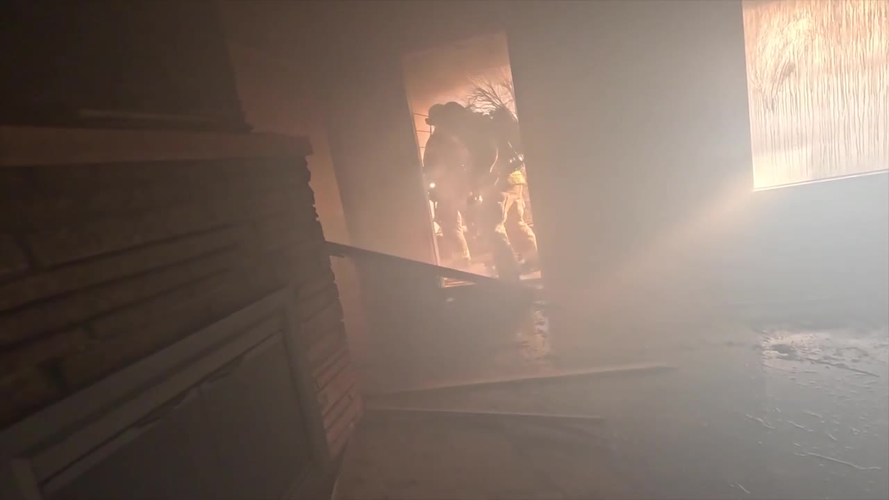 Nampa firefighters burn house down for realistic training exercises