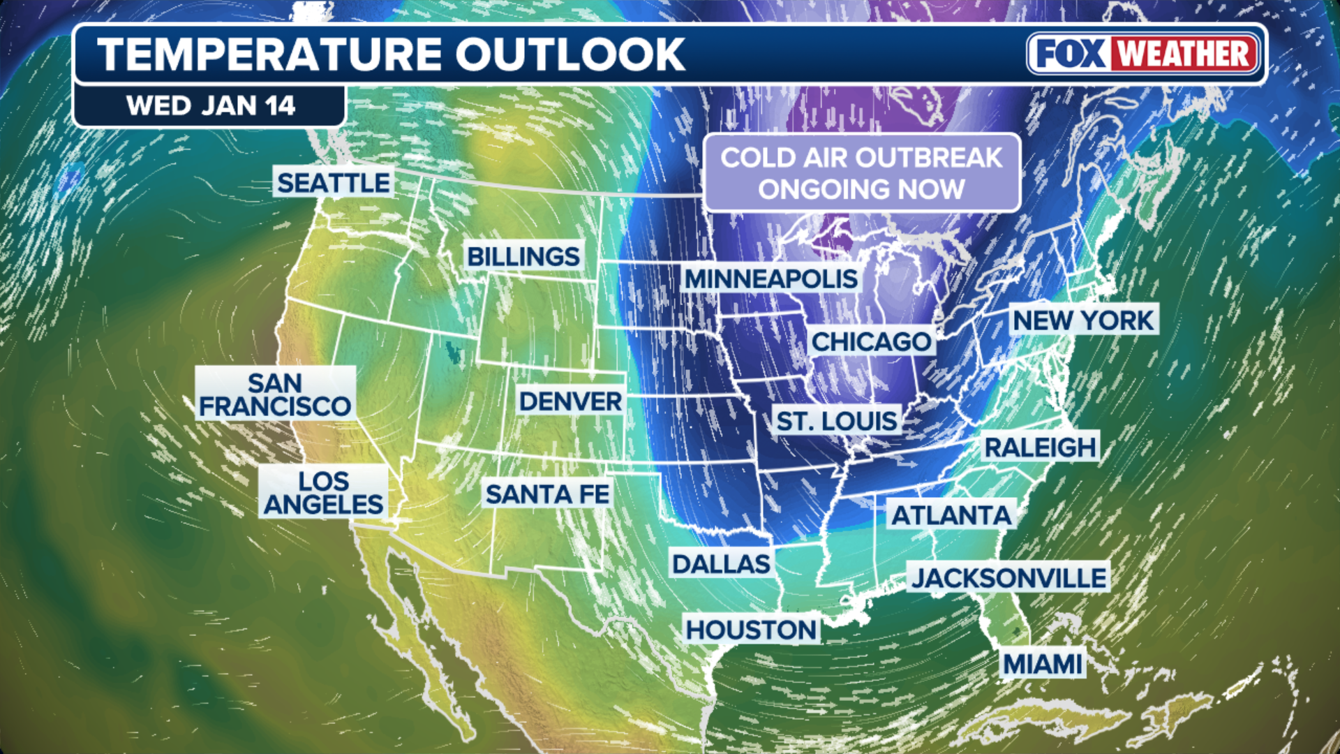 Polar vortex to fuel dangerous spread of arctic air as coldest ...