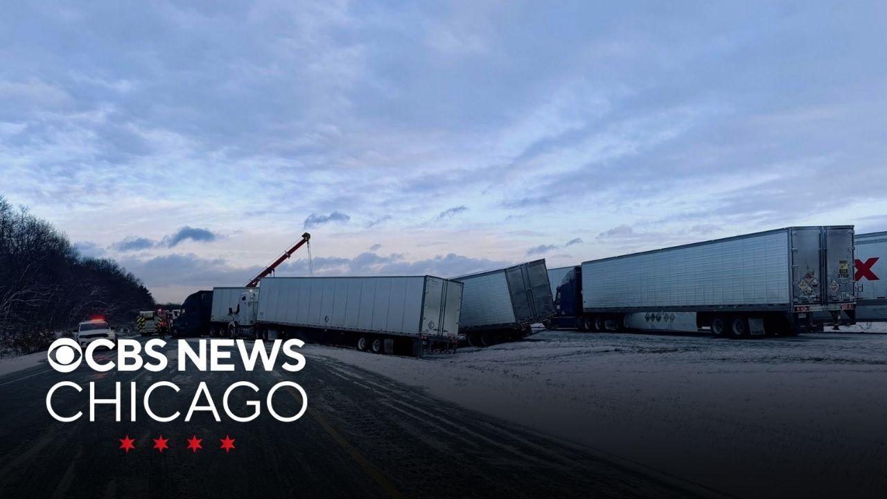Indiana Toll Road shuts down near South Bend after pileup crash