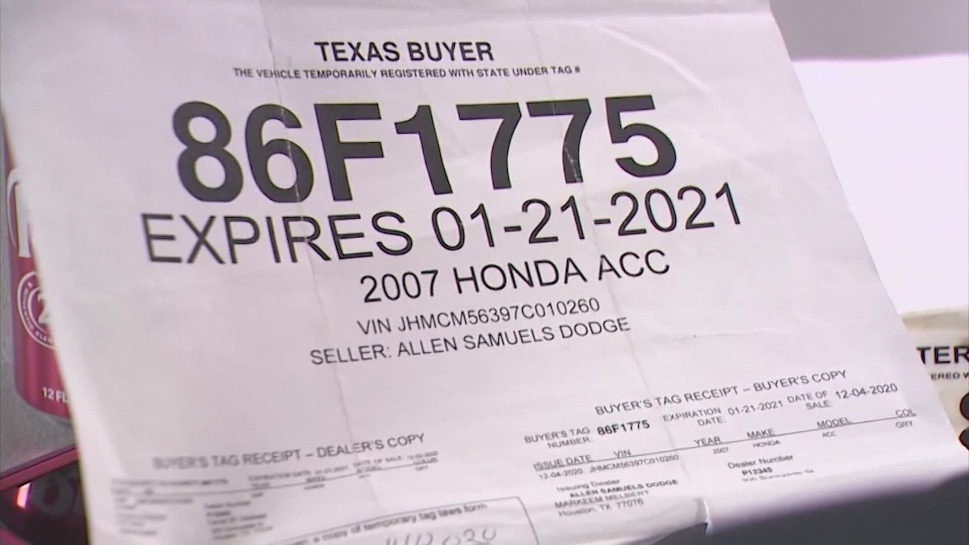 Texas rejected thousands of personalized license plates in 2025. Here's ...