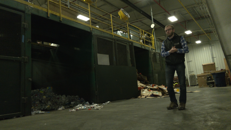 Behind the scenes at the MSU Recycling Center